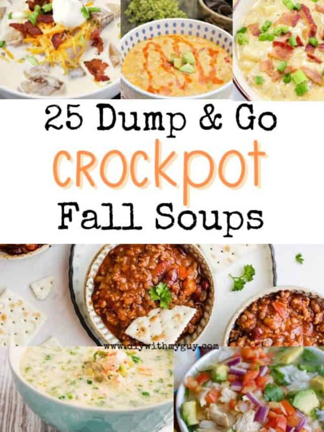 Easy Crockpot Soups For Fall DIY With My Guy